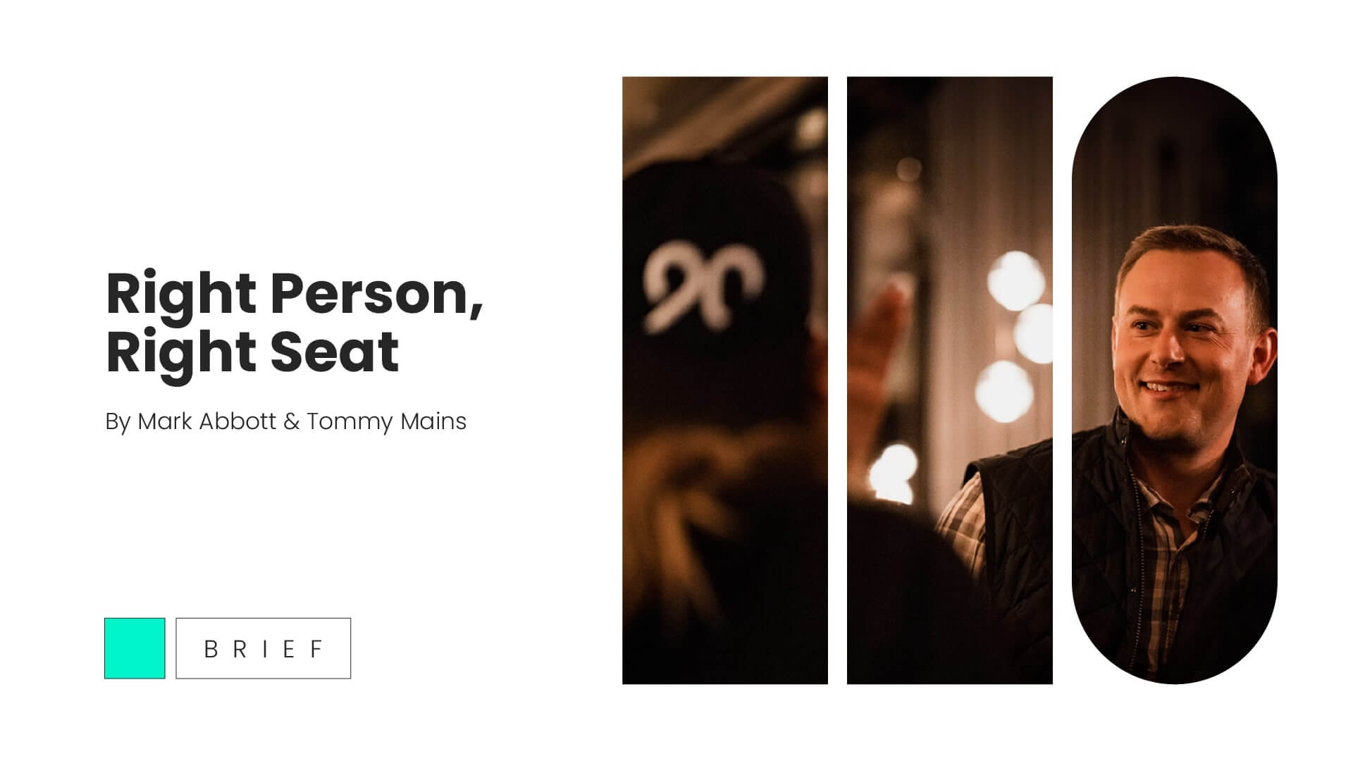 Right Person, Right Seat